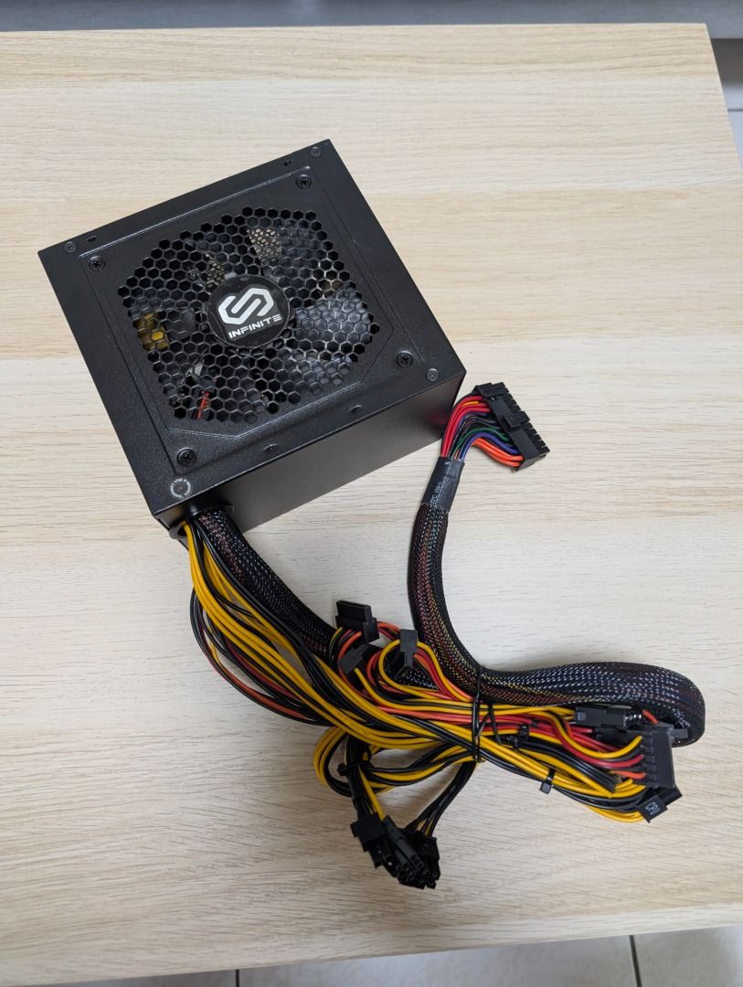 松聖 INFINITE ME650 電源供應器 五年保 銅牌 雙8PIN power 650W電源, 電腦及科技產品, 電腦周邊產品, 其他 ...