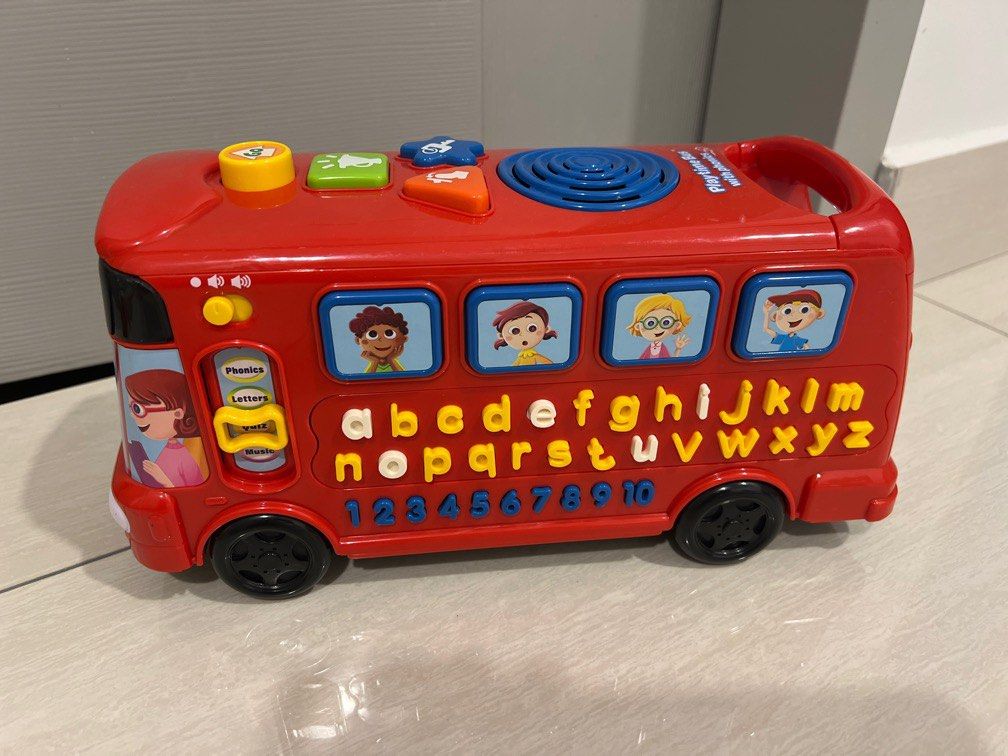 ABC Phonics Bus, Hobbies & Toys, Toys & Games on Carousell
