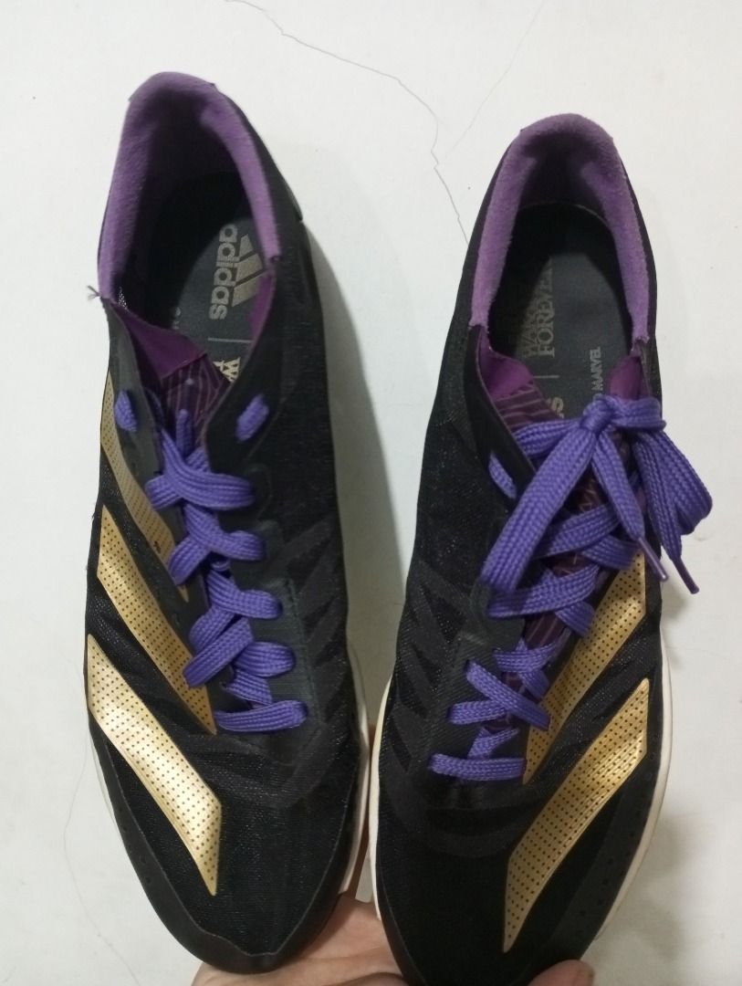 Adidas Adizero Ambition Black Panther 2.0 Size 10.5US M, Men's Fashion ...
