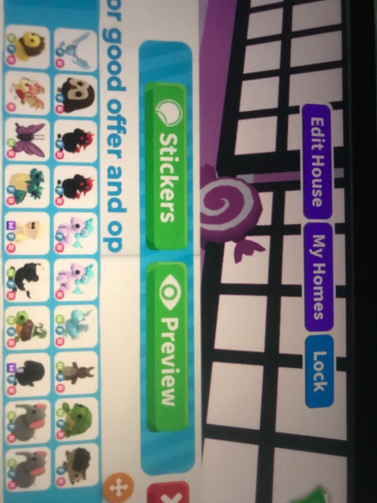 Adopt me high tiers, exotics and old pets, Video Gaming, Video Games ...
