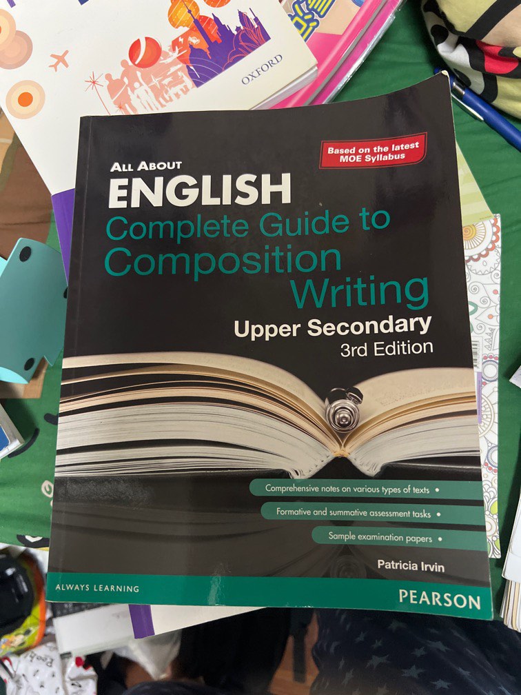 all about English complete guide to composition writing Upper secondary 3rd Edition, 興趣及遊戲, 書本 ...