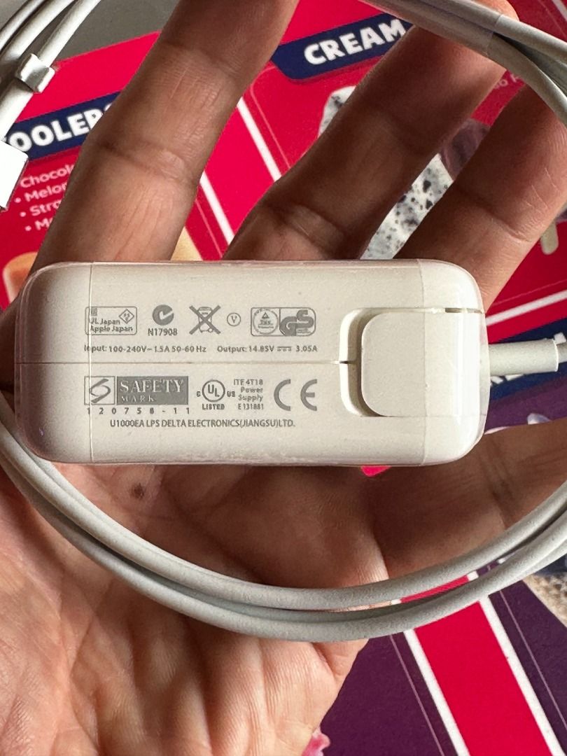Apple Magsafe 2 45W T Type Charger for Macbook Air 2012-2017 1 Year ...