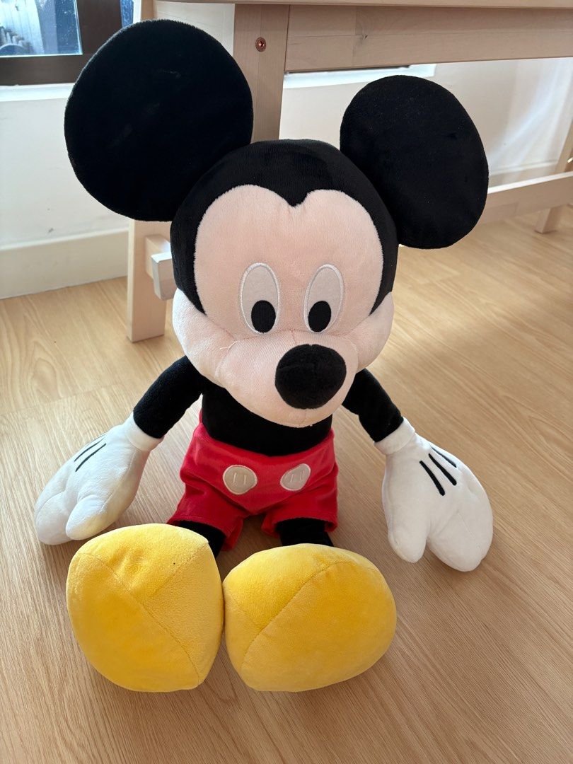 *Authentic* large Mickey Mouse plushie, Babies & Kids, Infant Playtime ...