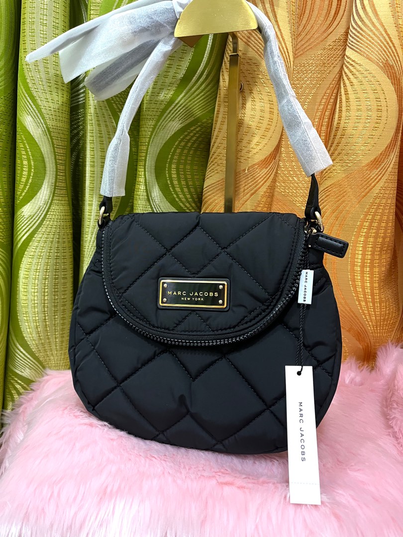AUTHENTIC/BRANDNEW Marc Jacobs Natasha Quilted Nylon Crossbody Bag ...