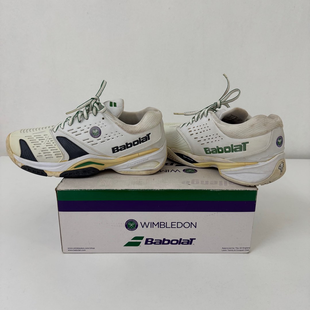 Babolat SFX All Court Wimbledon Shoes, Sports Equipment, Sports & Games, Racket & Ball Sports on ...