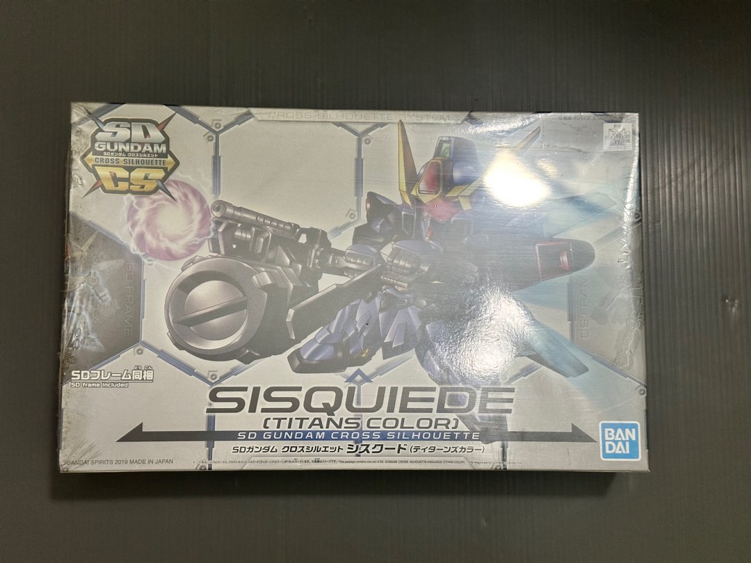 BANDAI SDCS SISQUIEDE GUNDAM TITAN COLOUR, Hobbies & Toys, Toys & Games on Carousell