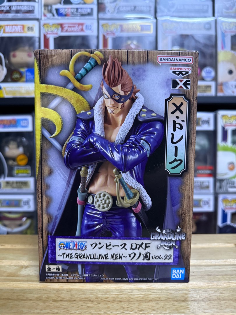 Banpresto One Piece DXF X Drake Figure, Hobbies & Toys, Toys & Games on ...