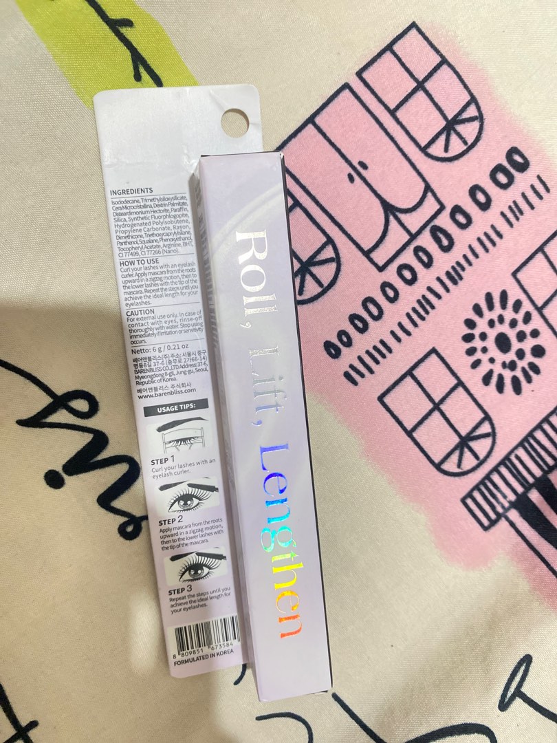Barenbliss Mascara Steel (segel), Kesehatan & Kecantikan, Rias Wajah di ...