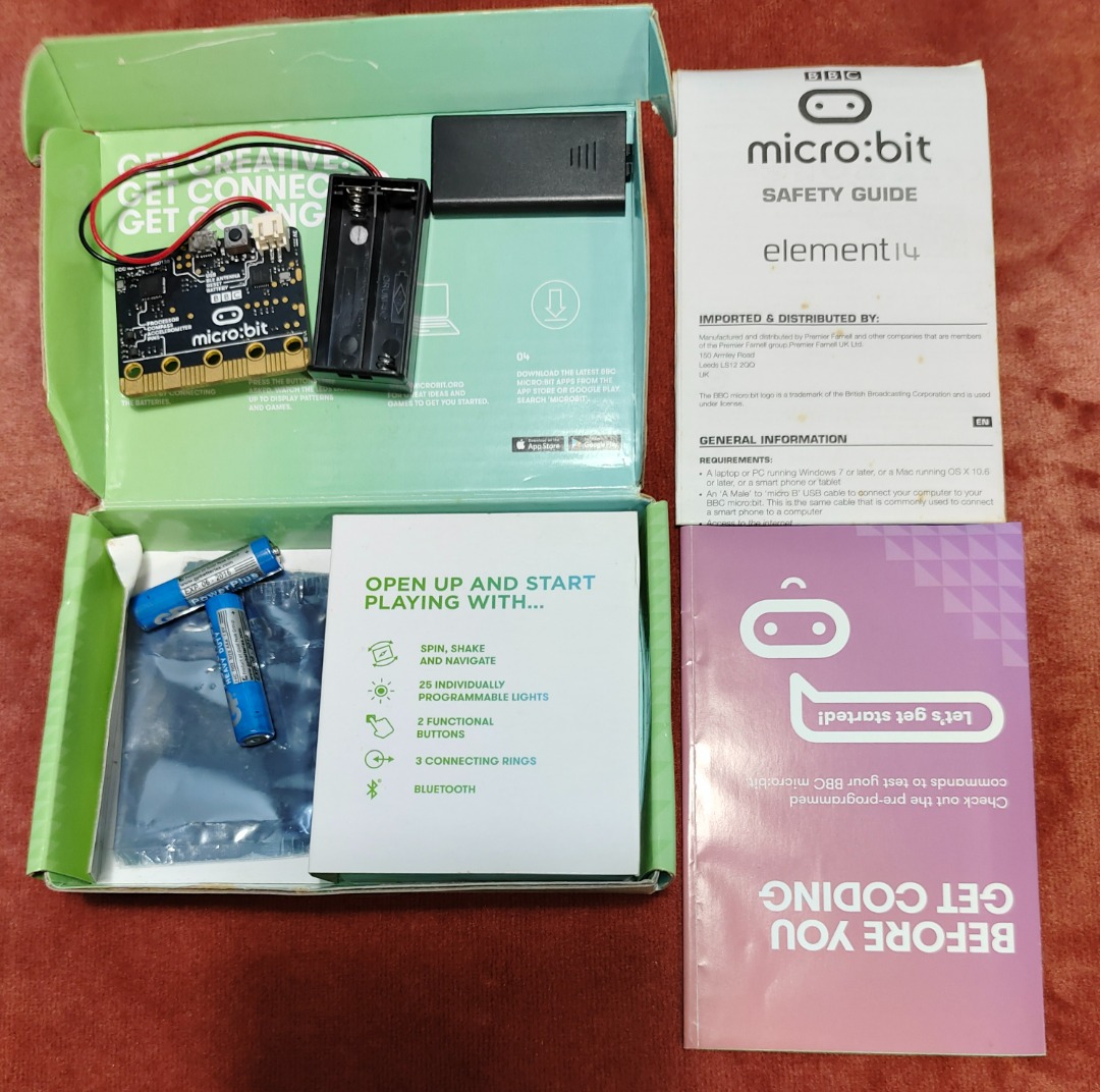 BBC Micro:bit Original to introduce Coding to Students, Computers & Tech, Parts & Accessories ...