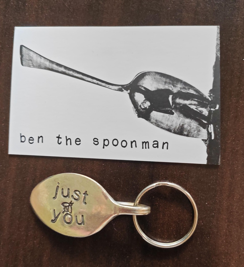Bend Spoon Keychain, Hobbies & Toys, Stationery & Craft, Handmade Craft ...