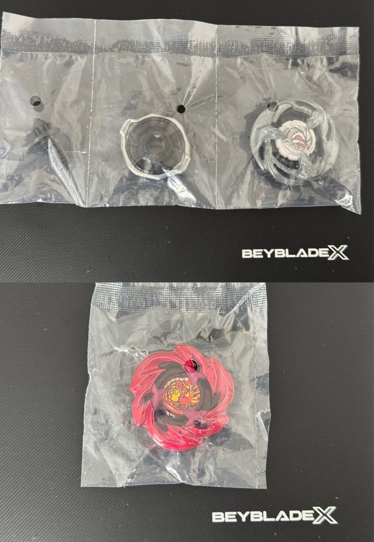 Beyblade X Phoenix Rudder Blade and Wyvern Gale 2-60 S, Hobbies & Toys ...