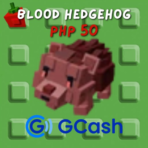 Blood Hedgehog | Grow A Garden Unobtainable Legendary Pet, Video Gaming ...