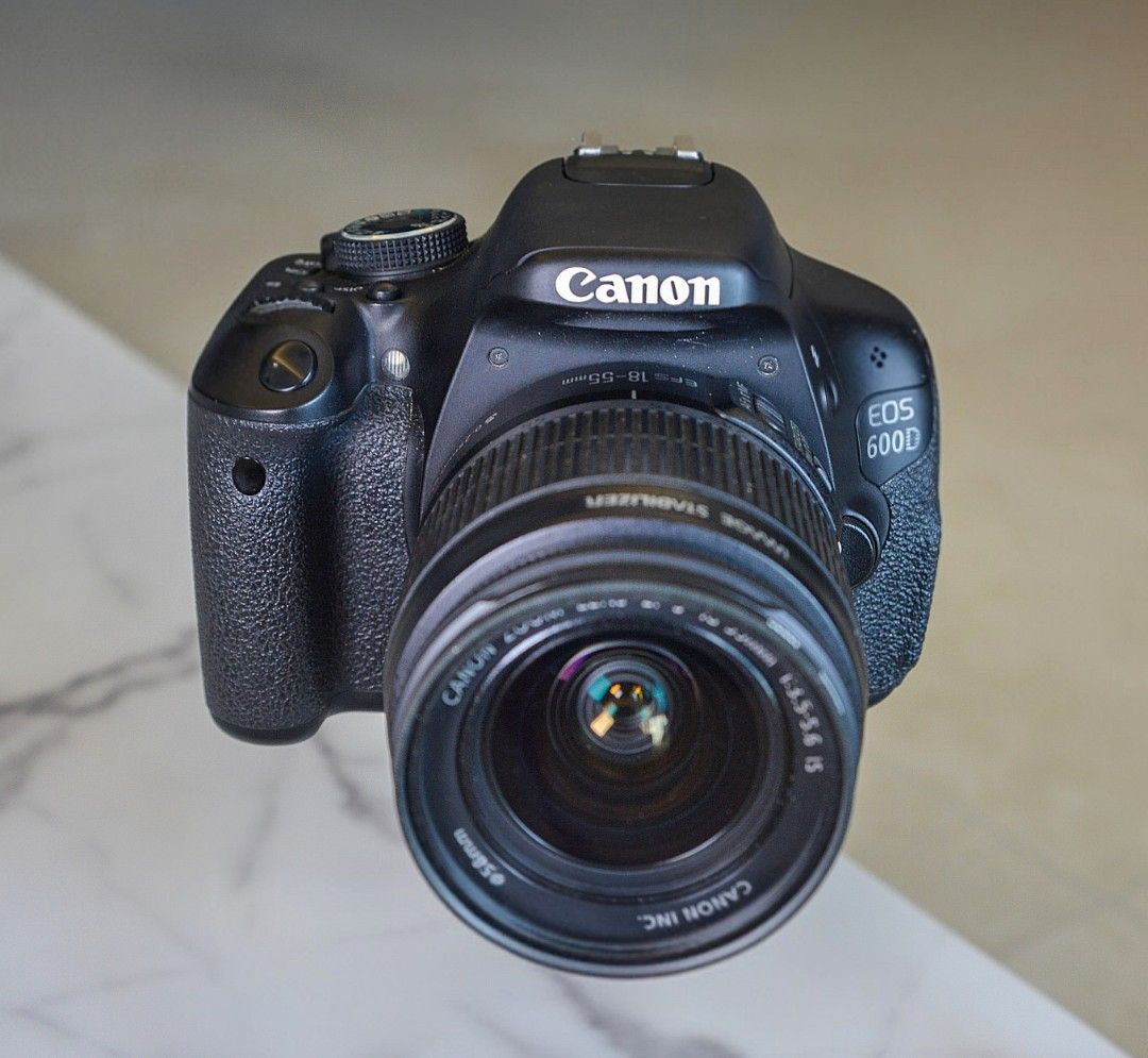 Canon EOS 600D with Lens, Photography, Cameras on Carousell