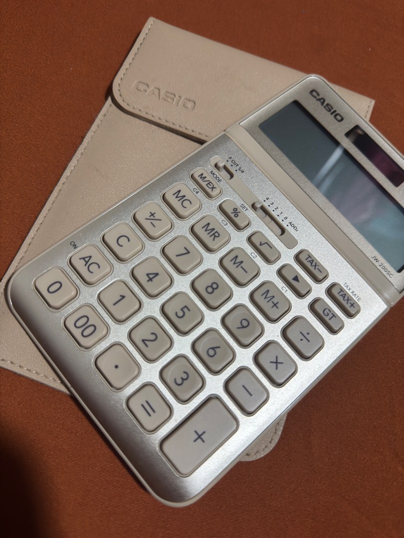 Casio calculator JW200SC, Hobbies & Toys, Stationary & Craft ...