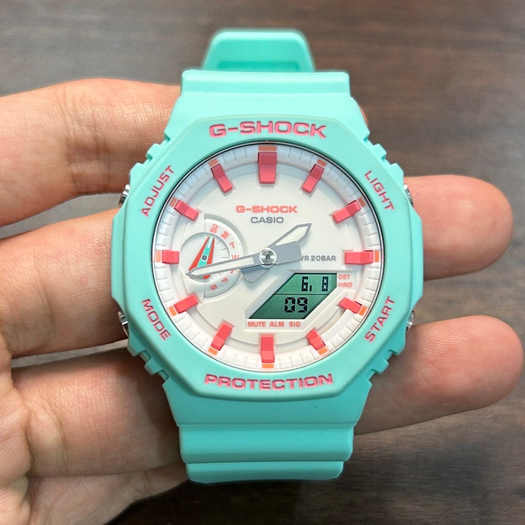 Casio G-Shock X Rich Brian GA-2100RB-3A Limited Edition Men Watch, Men ...