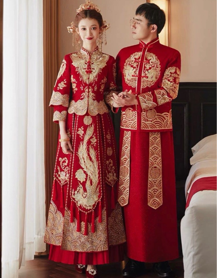 Chinese Kua, Women's Fashion, Dresses & Sets, Evening dresses & gowns ...