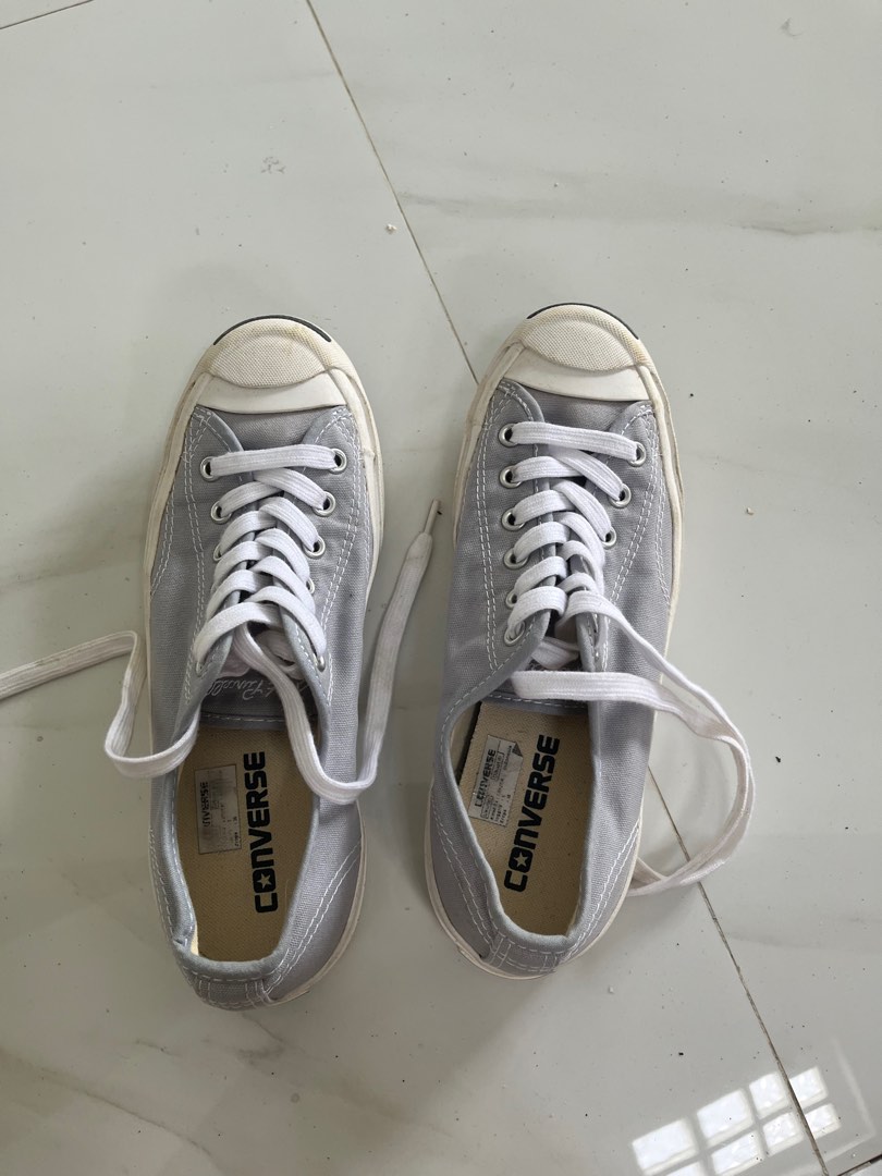 Converse Jack Purcell Original, Fesyen Wanita, Sepatu di Carousell