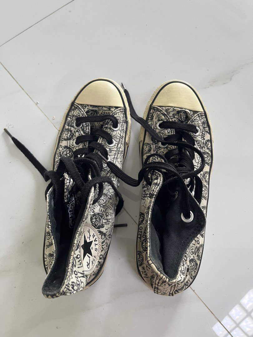 Converse Ozzy Osborne Original, Fesyen Pria, Sepatu , Sneakers di Carousell