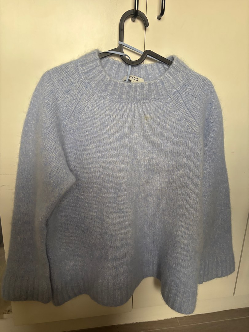 Cos blue sweater, Women's Fashion, Coats, Jackets and Outerwear on ...