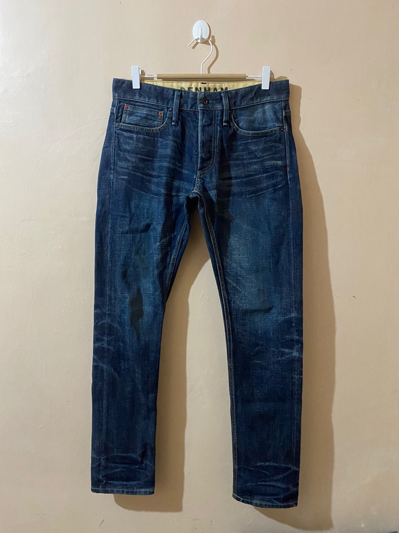 Denham Razor Slim Fit Japan Artisan Selvedge Denim , Men's Fashion ...