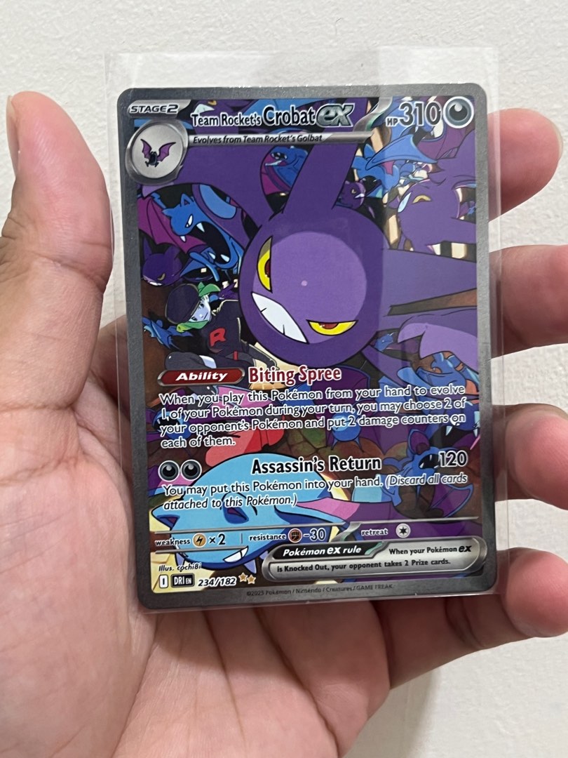 Destined rival Crobat SIR, Hobbies & Toys, Toys & Games on Carousell