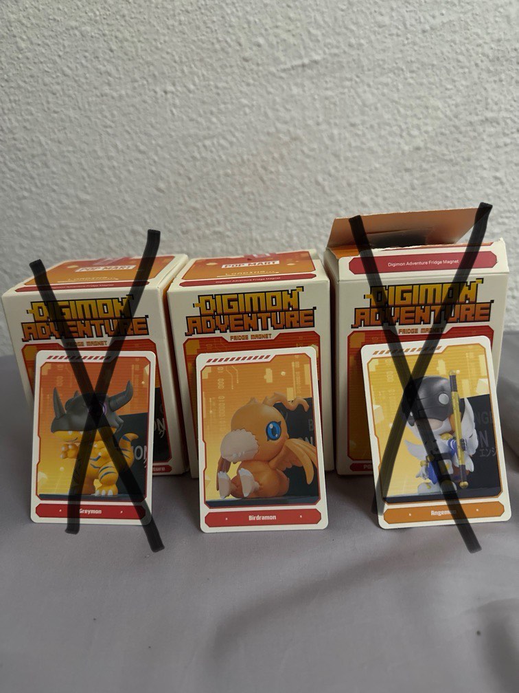 Digimon Adventure Fridge Magnet Popmart -Birdramon, Hobbies & Toys ...