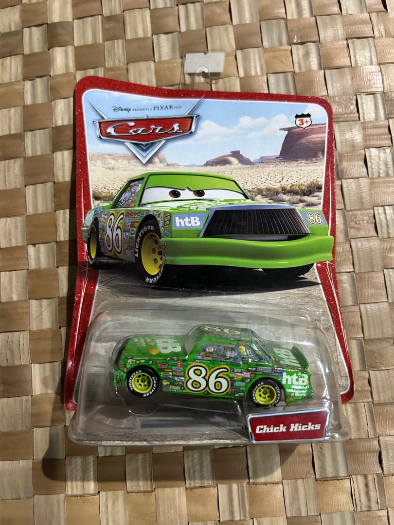Disney Pixar Cars Movie Desert Scene Series 1 CHICK HICKS Die Cast Car ...