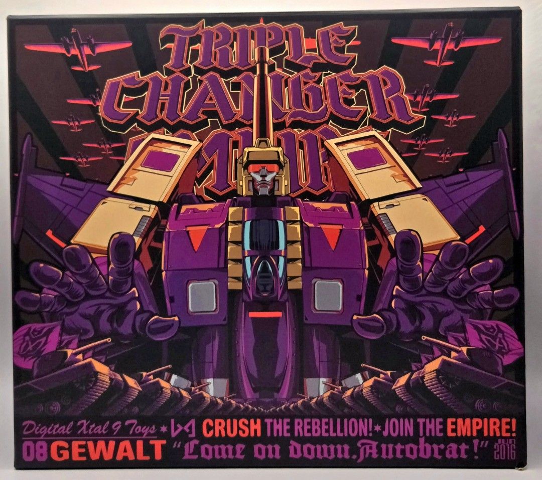 DX9 Gewalt Transformers Decepticons Blitzwing, Hobbies & Toys, Toys ...