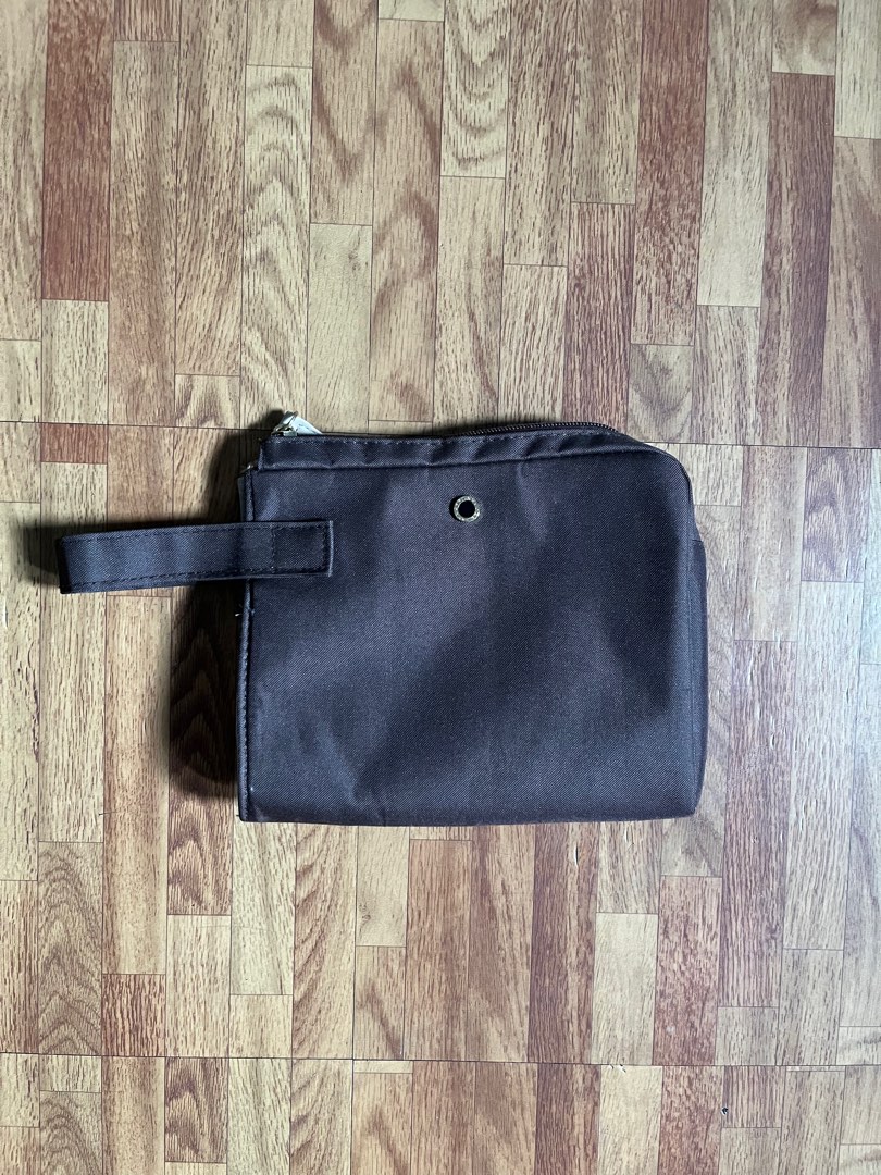 Emirates Bvlgari Amenity Pouch, Luxury, Bags & Wallets on Carousell