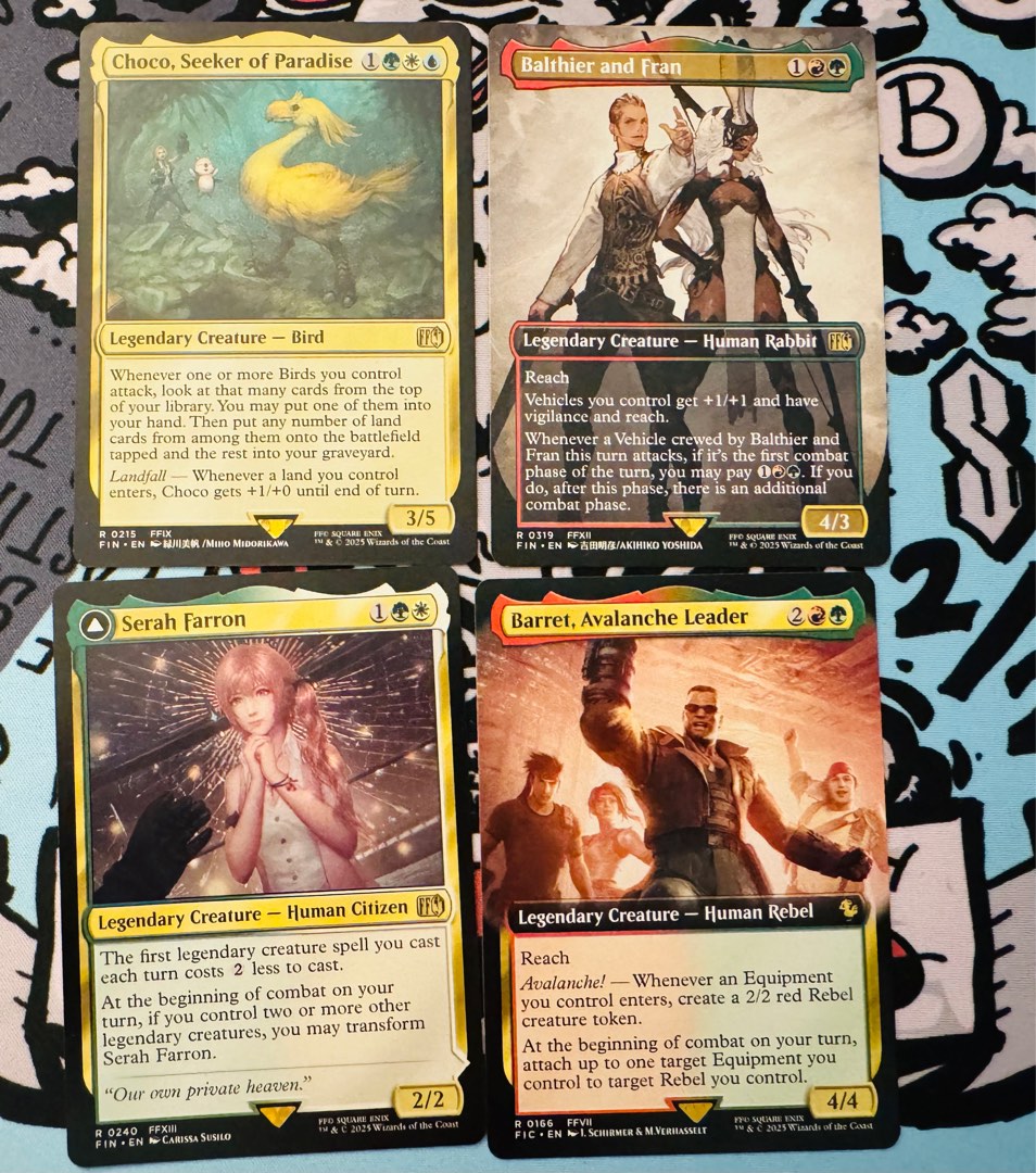 Final Fantasy Magic the Gathering MTG Assorted Rares (Multicolor ...