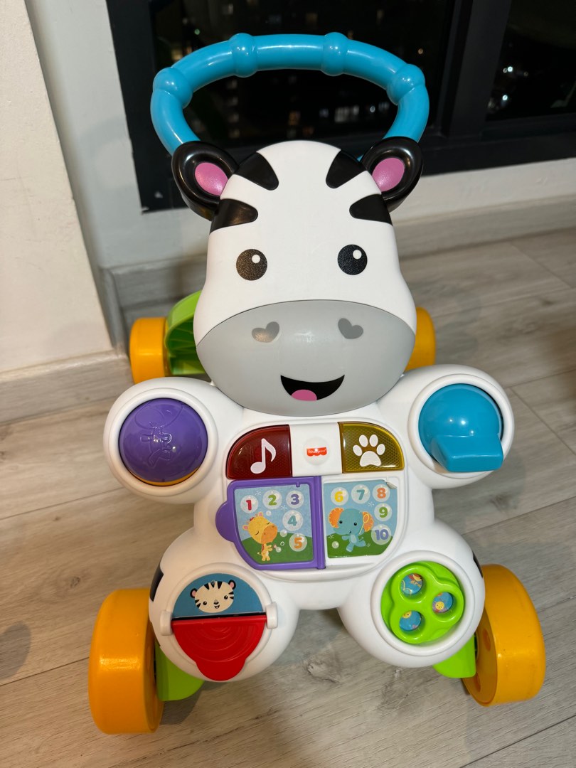 Fisher Price Zebra Walker, Babies & Kids, Infant Playtime on Carousell