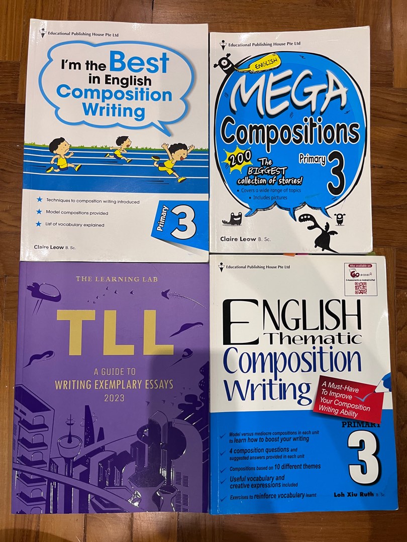 FREE- Primary 3 English Compo writing, Hobbies & Toys, Books ...