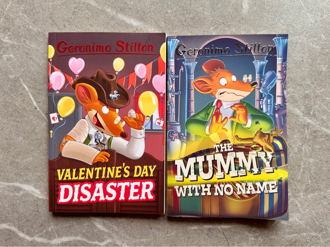 Geronimo Stilton 2-Book Bundle, Hobbies & Toys, Books & Magazines ...