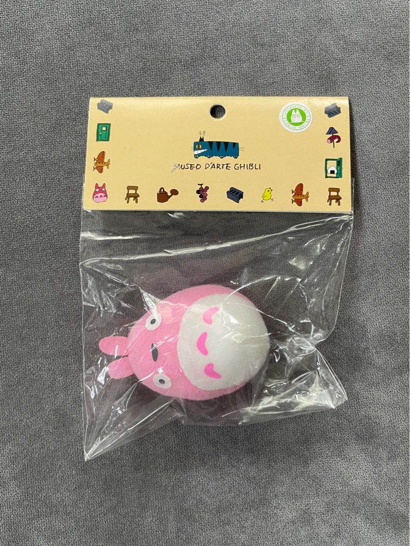 Ghibli Museum, Mitaka Pink Totoro Mini Plush, Hobbies & Toys, Toys ...