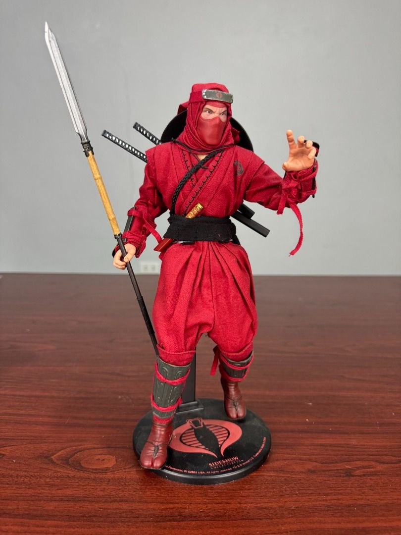 GI JOE RED NINJA SIDESHOW COLLECTIBLES, Hobbies & Toys, Toys & Games on ...