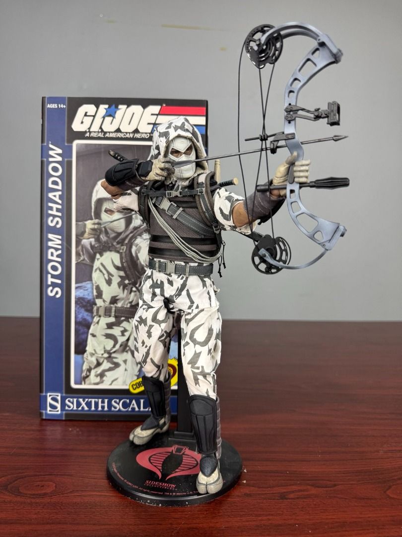GI JOE STORM SHADOW V2 SIDESHOW COLLECTIBLES, Hobbies & Toys, Toys ...