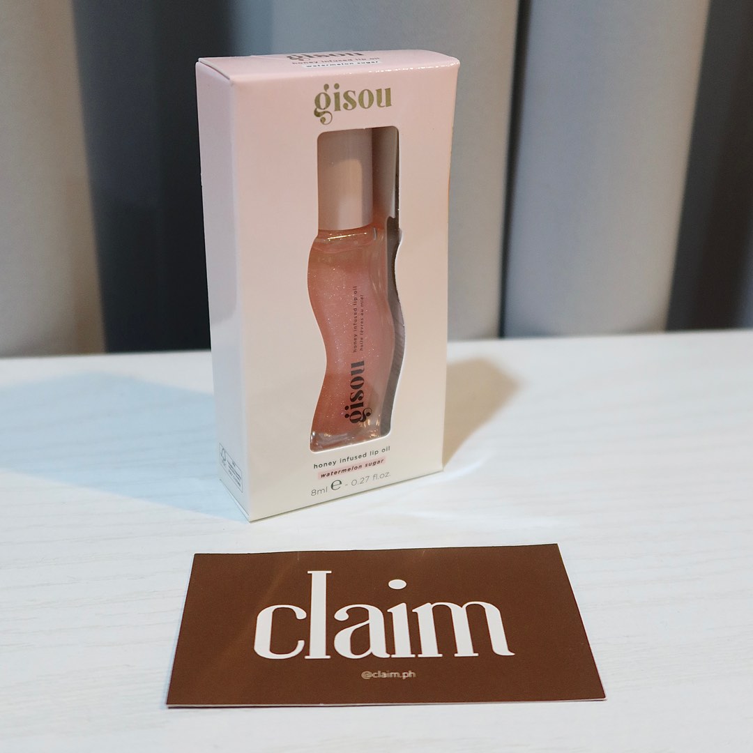 Gisou Honey Infused Lip Oil Watermelon Sugar, Beauty & Personal Care ...