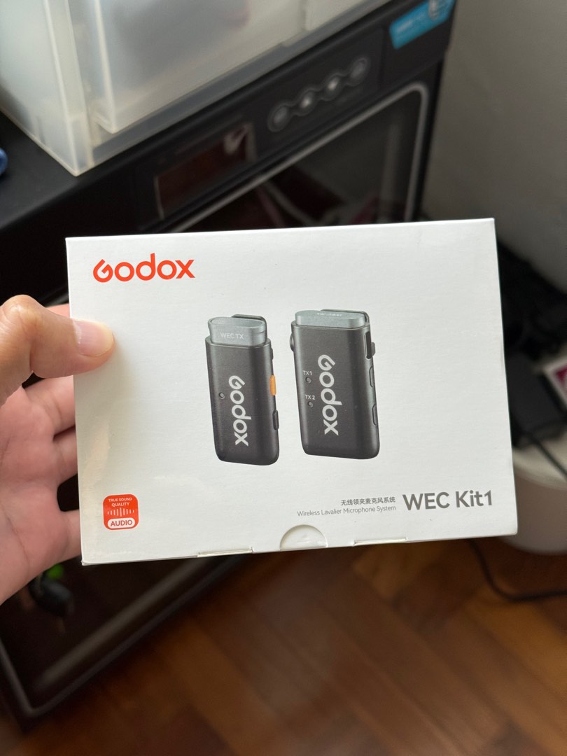 Godox Wireless Lavalier Microphone WEC Kit 1, Audio, Microphones on ...