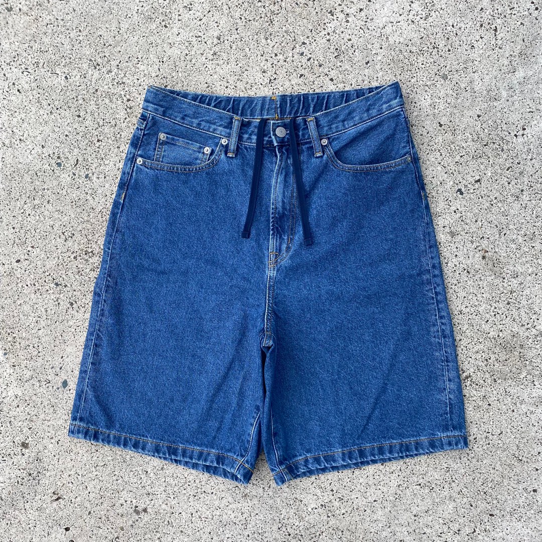 GU baggy short!, Men's Fashion, Bottoms, Shorts on Carousell