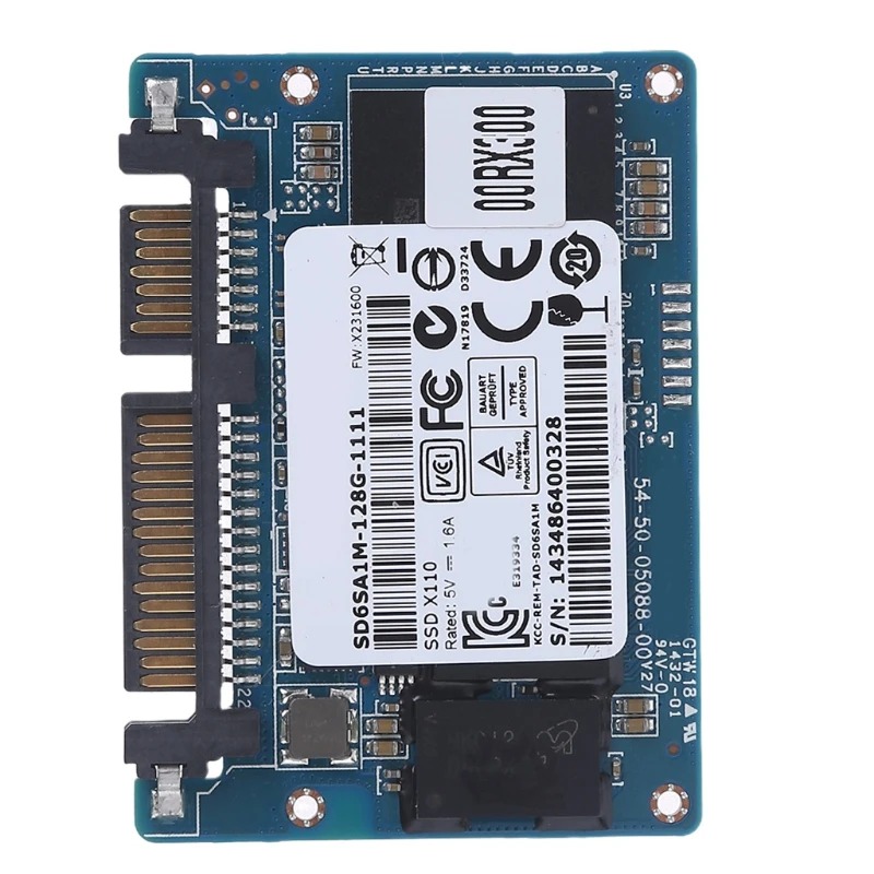 Half Slim SATA SSD Solid State Hard Disk 128GB 8G SSD Drive For Laptop ...