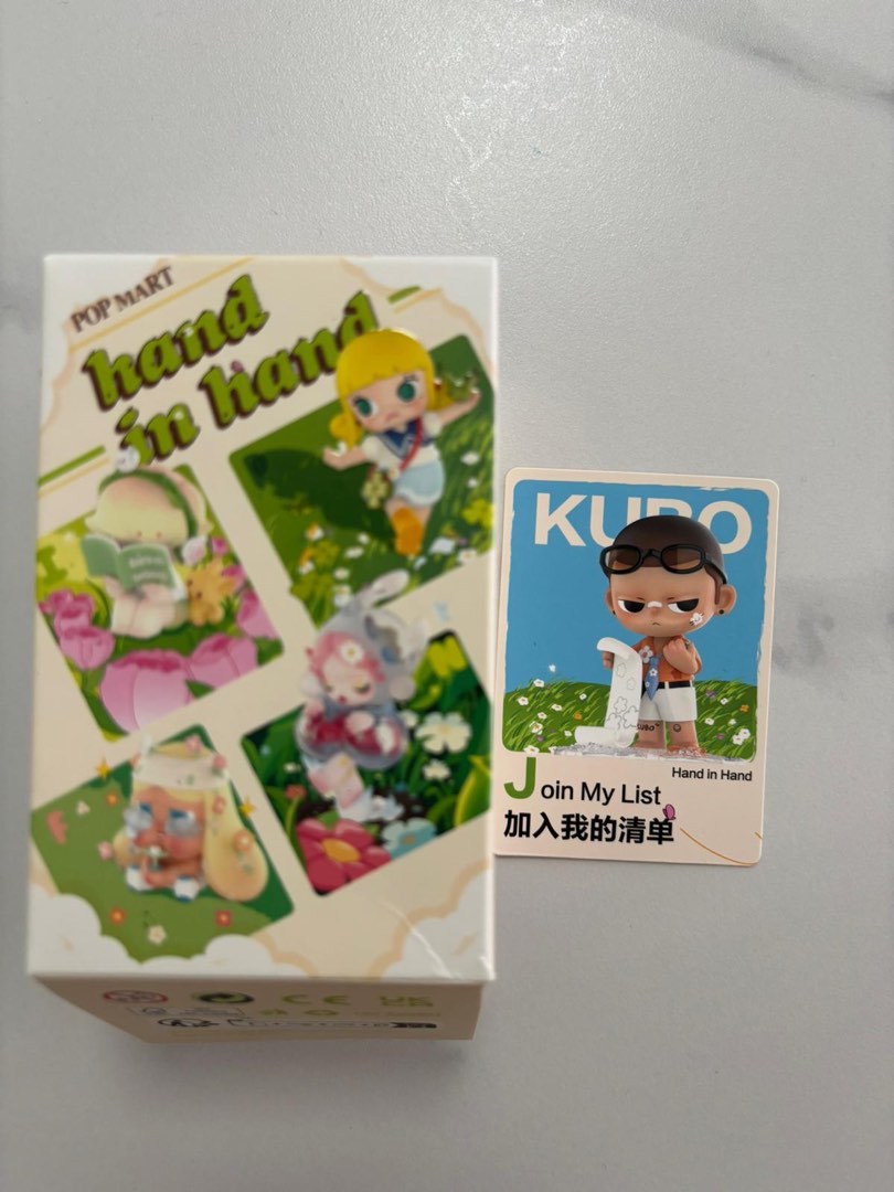 Hand in Hand Popmart series Kubo Pino jelly Molly, Hobbies & Toys, Toys ...
