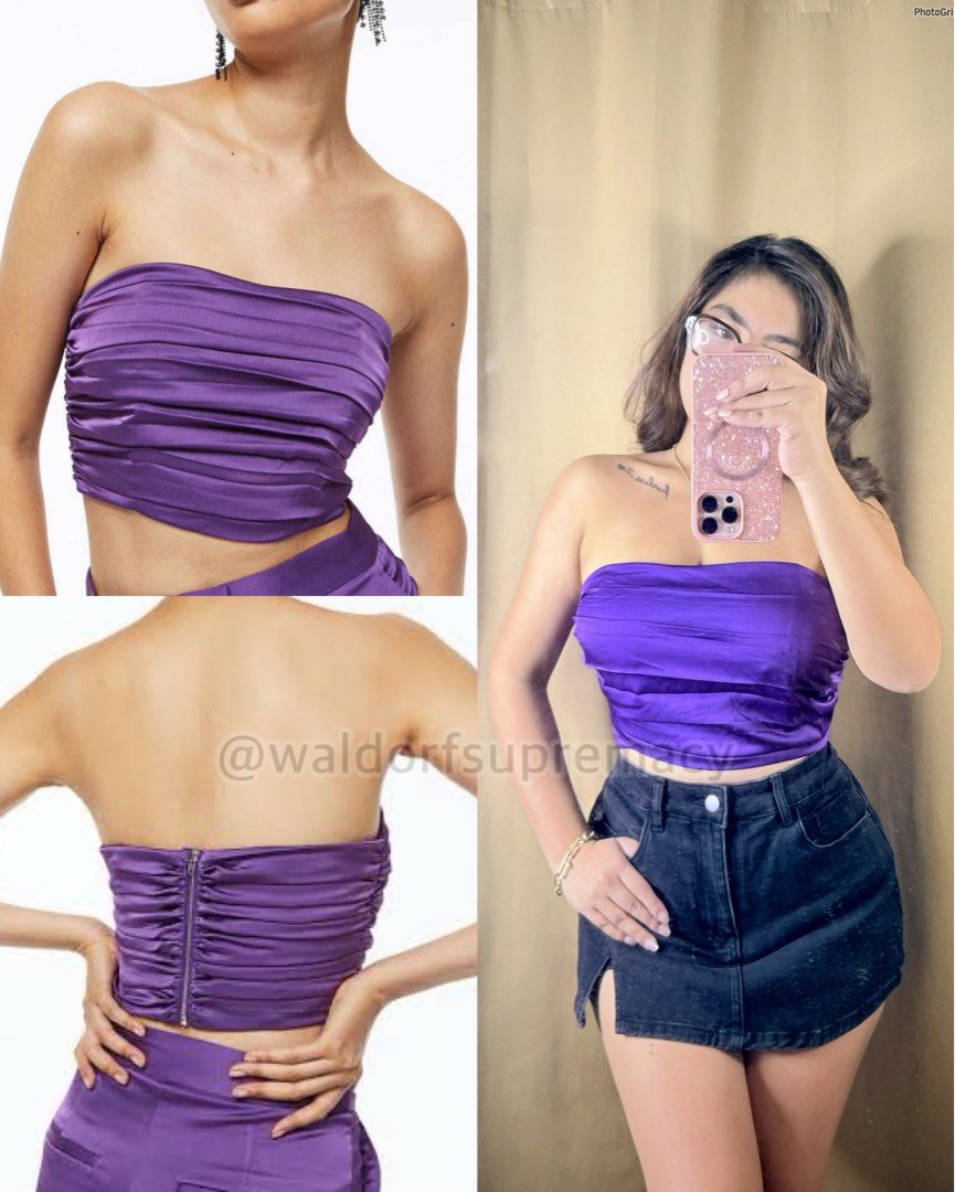 H&M Corset, Women's Fashion, Tops, Sleeveless on Carousell