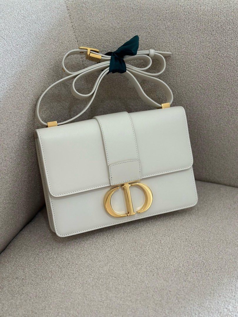 IDR 31,5jt Christian Dior Montaigne White Ivory GHW 2019 Size 24x17x4cm ...
