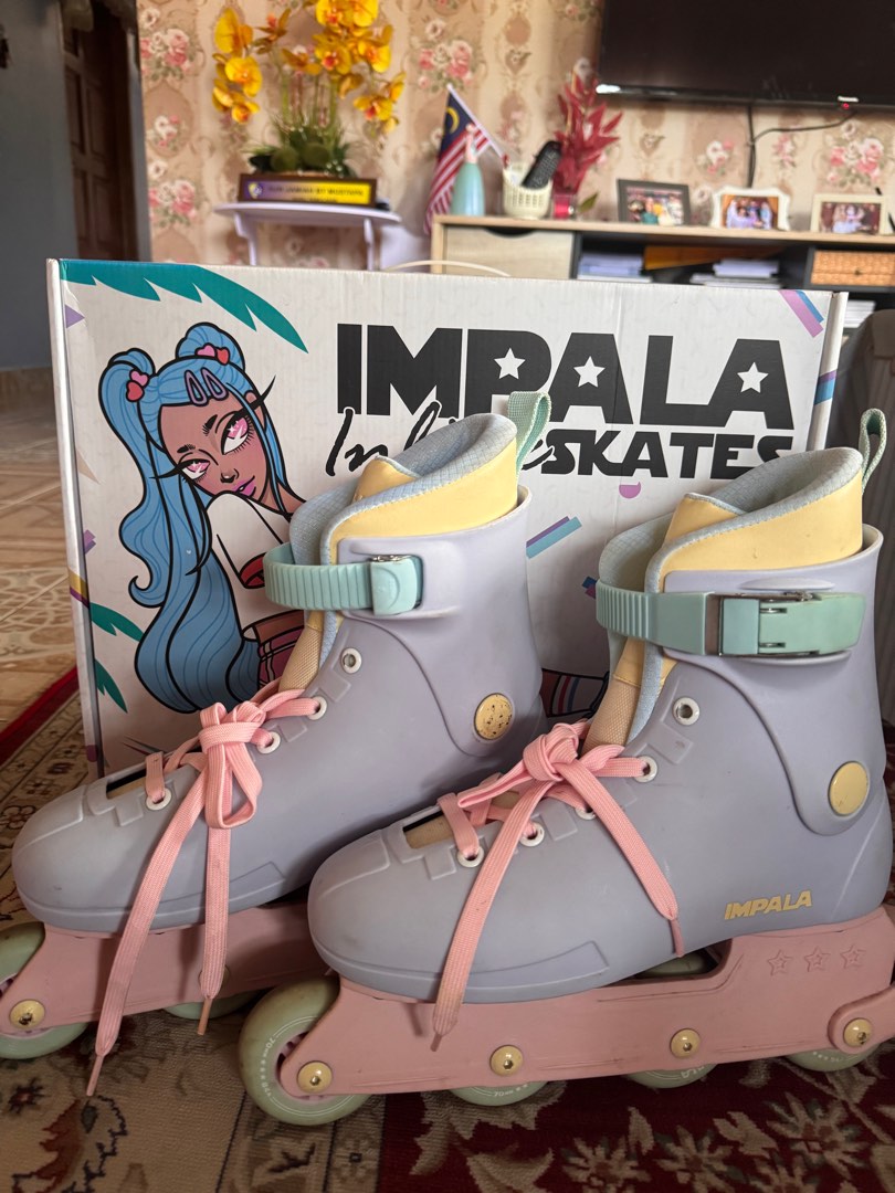 Impala Inline Skate in Fairy Floss, Sports Equipment, Sports & Games ...