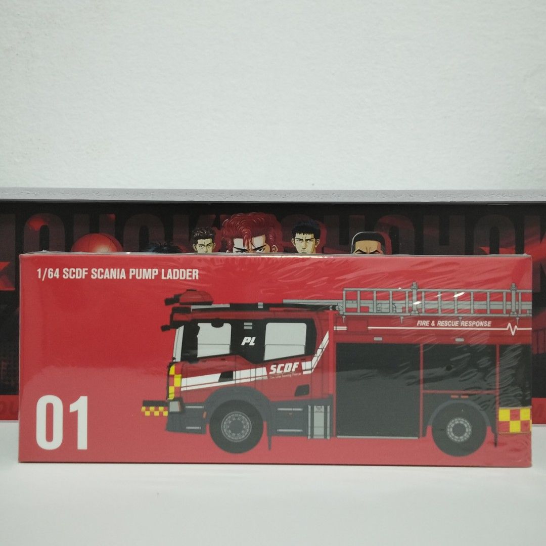 [IN HAND] MASTERPIECE COLLECTIBLES DIECAST 1/64 (01) SINGAPORE SCDF ...