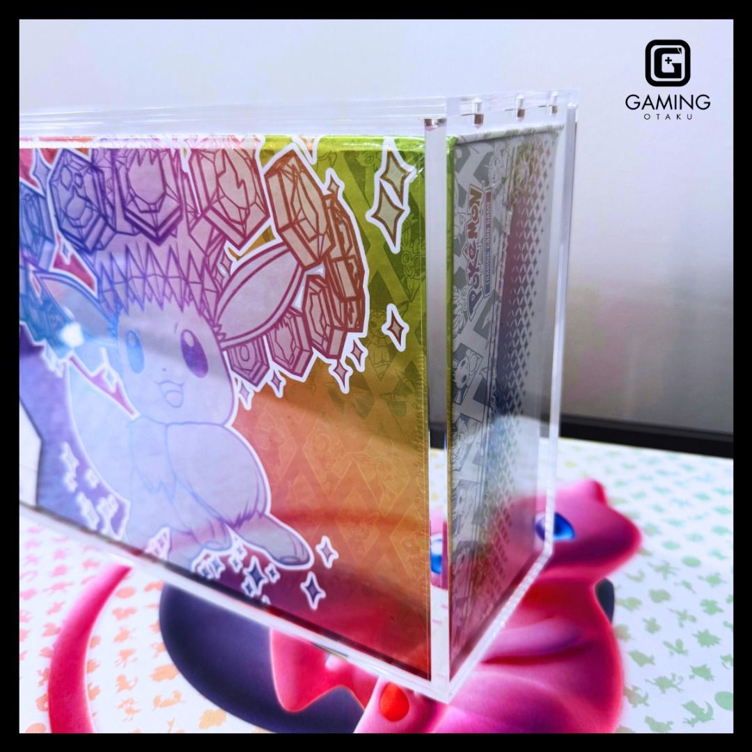[PO] Prismatic Evolutions Eevee Super-Premium Collection Acrylic Case ...
