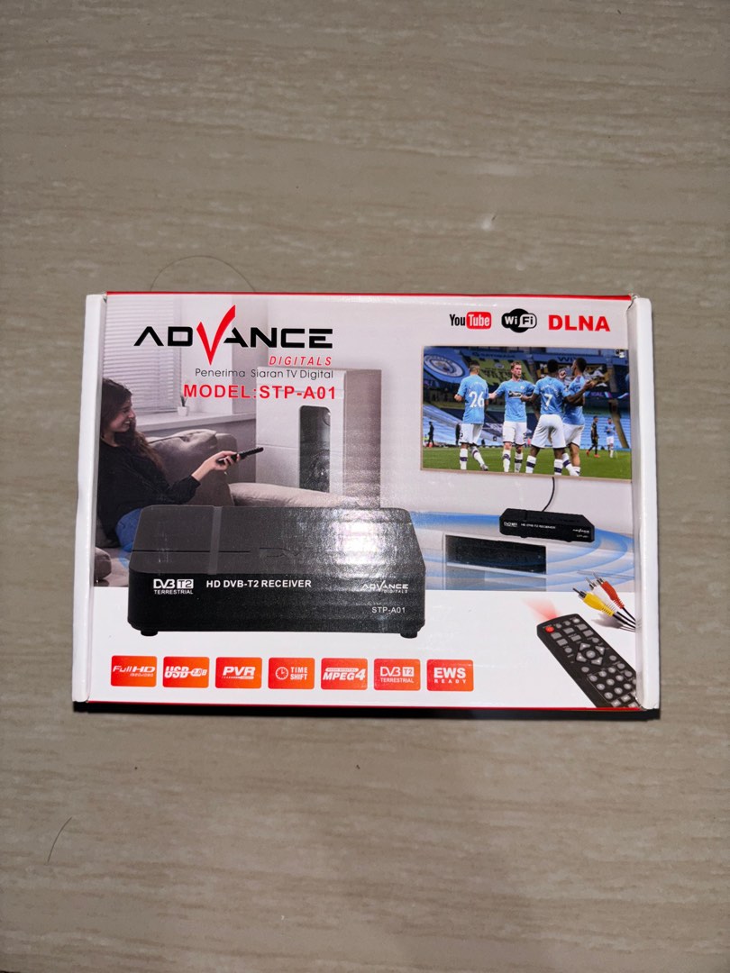 Jual STB Merk Advance STP-A01, Elektronik, TV & Perlengkapan Hiburan di ...
