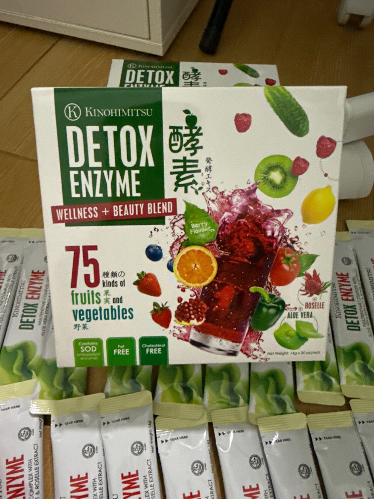 Kinohimitsu Detox Enzyme, Health & Nutrition, Health Supplements ...