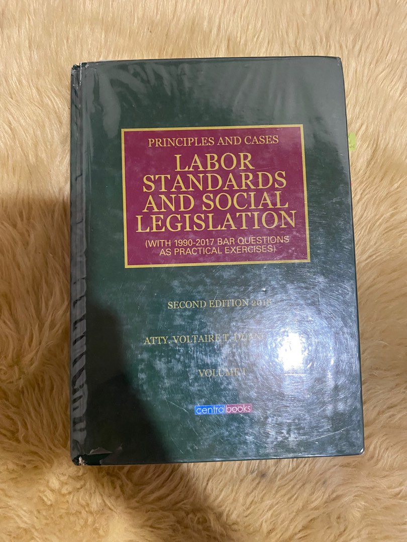 Labor standards by Duano, Hobbies & Toys, Books & Magazines, Textbooks ...