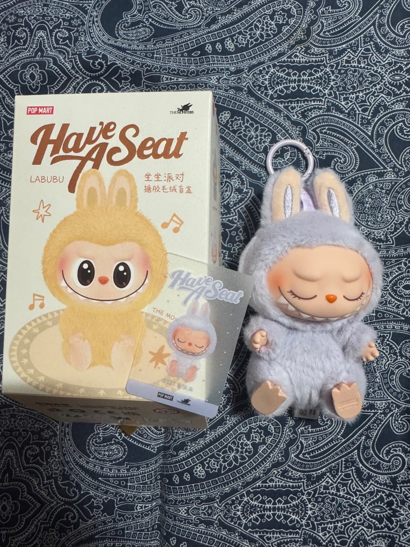 Labubu Have a Seat (Zizi), Hobbies & Toys, Toys & Games on Carousell